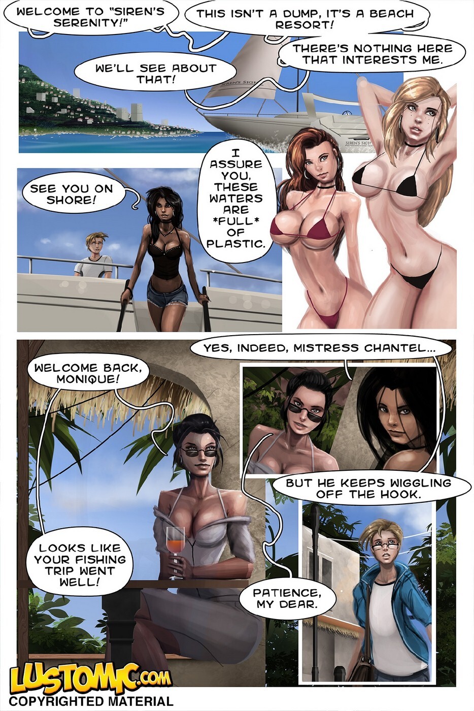 Toon Plastic Beach Sissy Photo 8