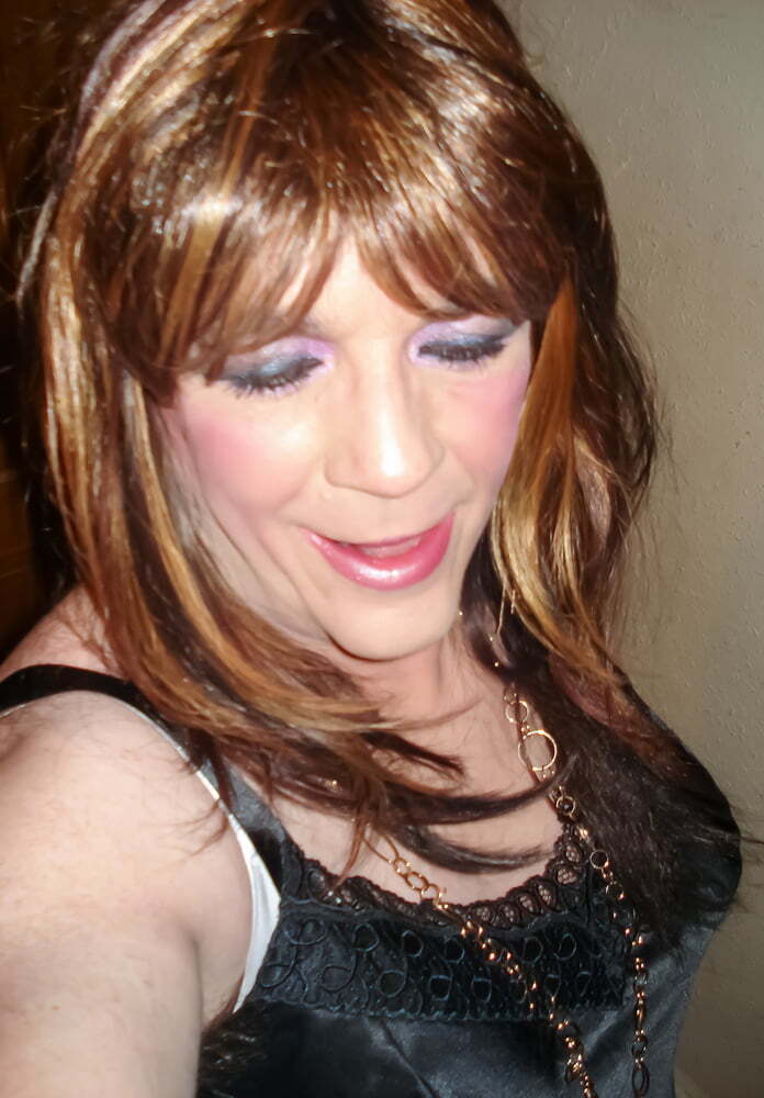 Black Satin Cami Photo 42