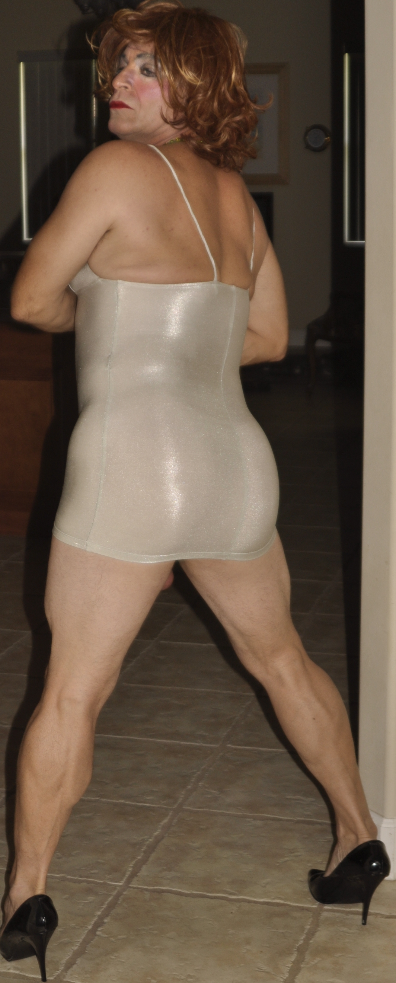 My Silver Dress Little Bulge Photo 2