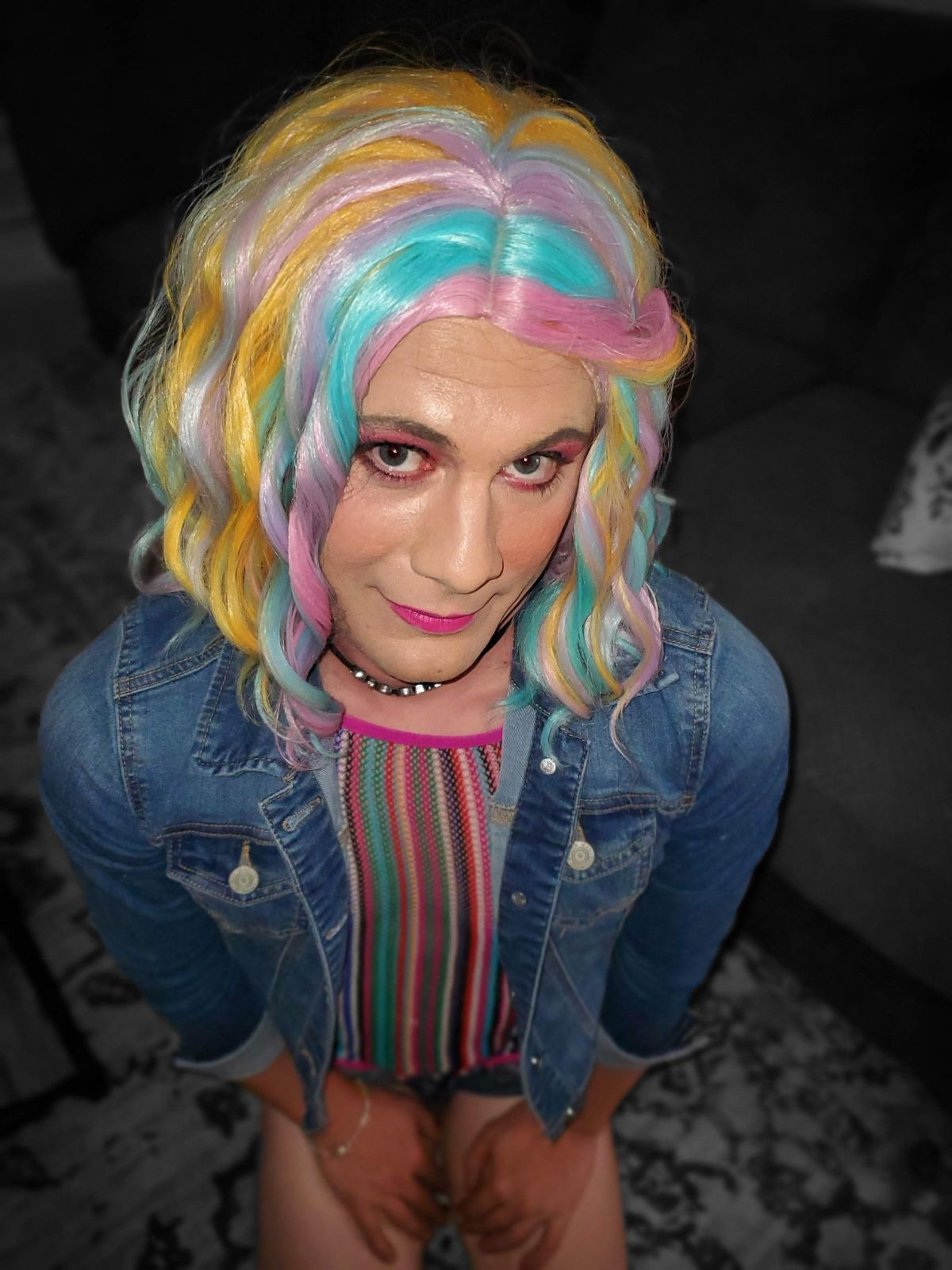 Sissy Dezy Flowers Exposed By Planetsissy Tv Photo 2