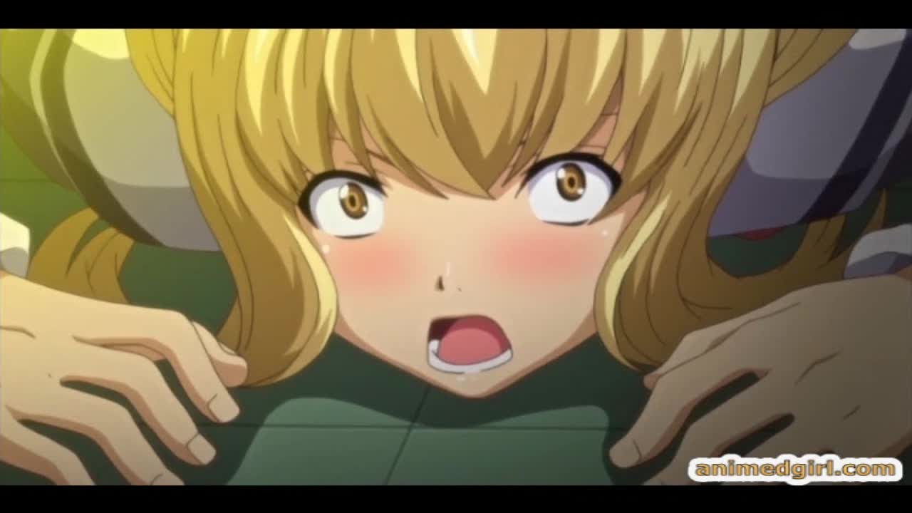 Busty Anime Coed Riding Shemale Cock