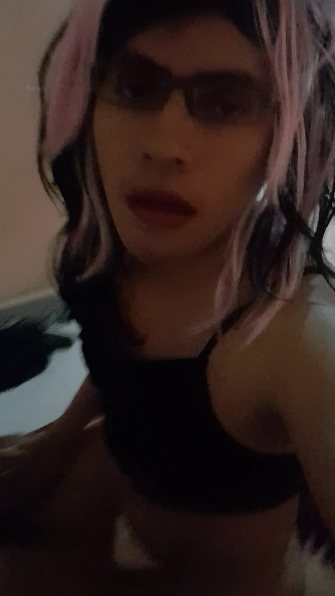 Mexican Crossdresser Slut Riding Cock In Thong Soy Travesti Mexicana
