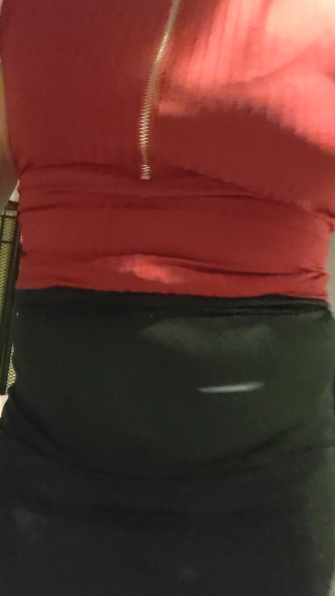 Crossdresser Skirt Bulge